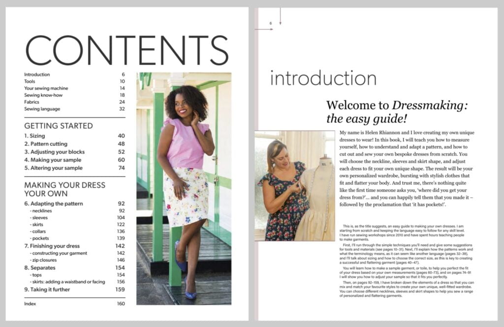 Dressmaking The Easy Guide by Helen Rhiannon